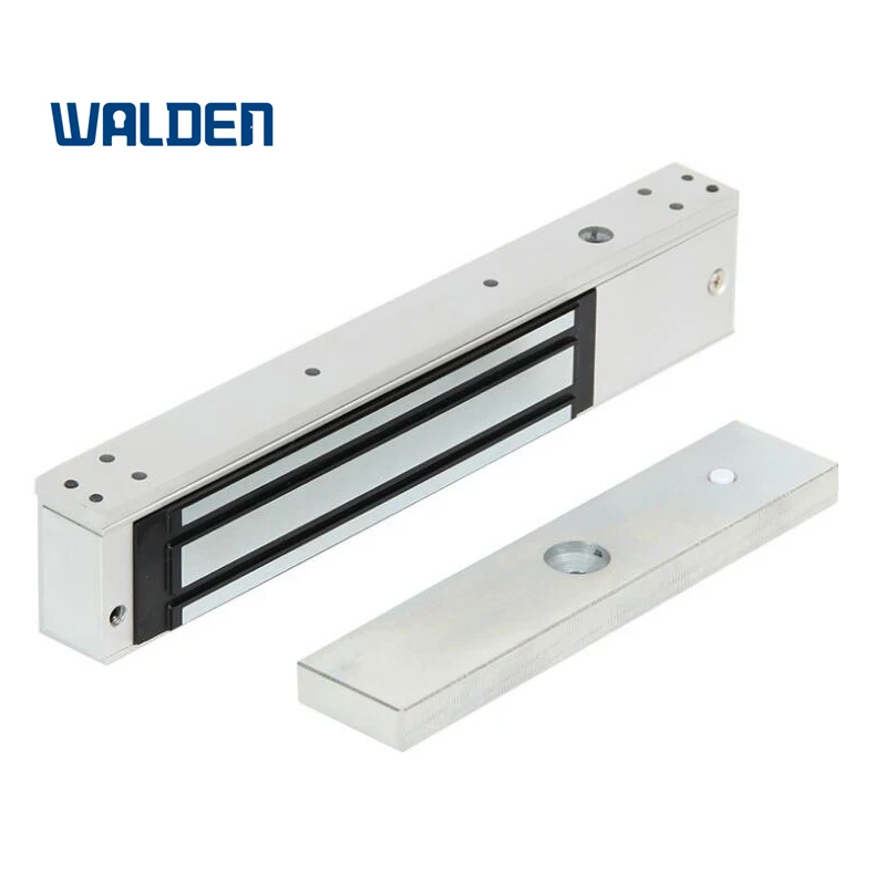 12v Electric Electromagnetic Lock Led Indicator 600lbs Holding Force 12 ...