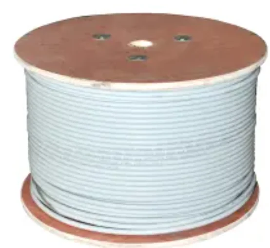 Fire Resistant Cat6 Cable Solid Copper Conductor Internet Lan Cable ...