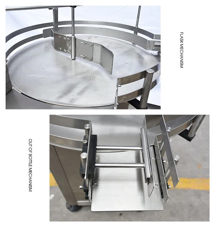 Manufacturer High Speed Semi-Automatic Electric Rotary Tables Round ...