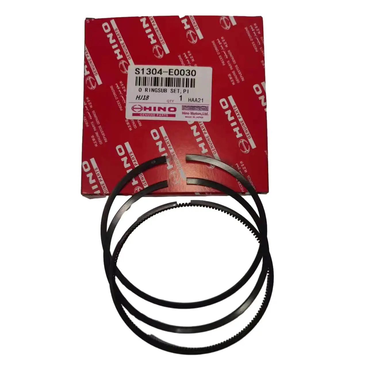 J08E Piston Ring S1304-E0030 for Hino Diesel Engine Parts