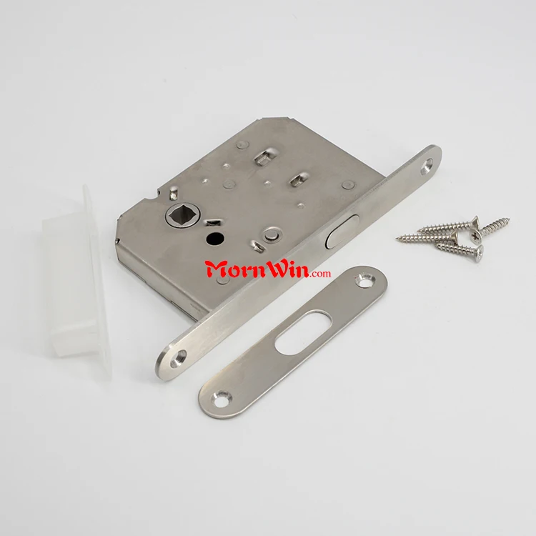 Stainless Steel Security 50mm Hook Lock For Sliding Door Cylinder 35mm ...
