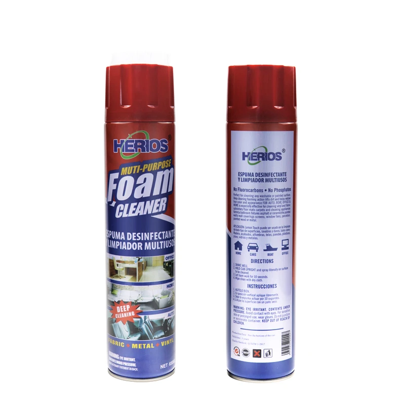 Multi-purpose Foam Cleaner,Clean For Car,Sofa,Furniture,Shoes,Leather ...
