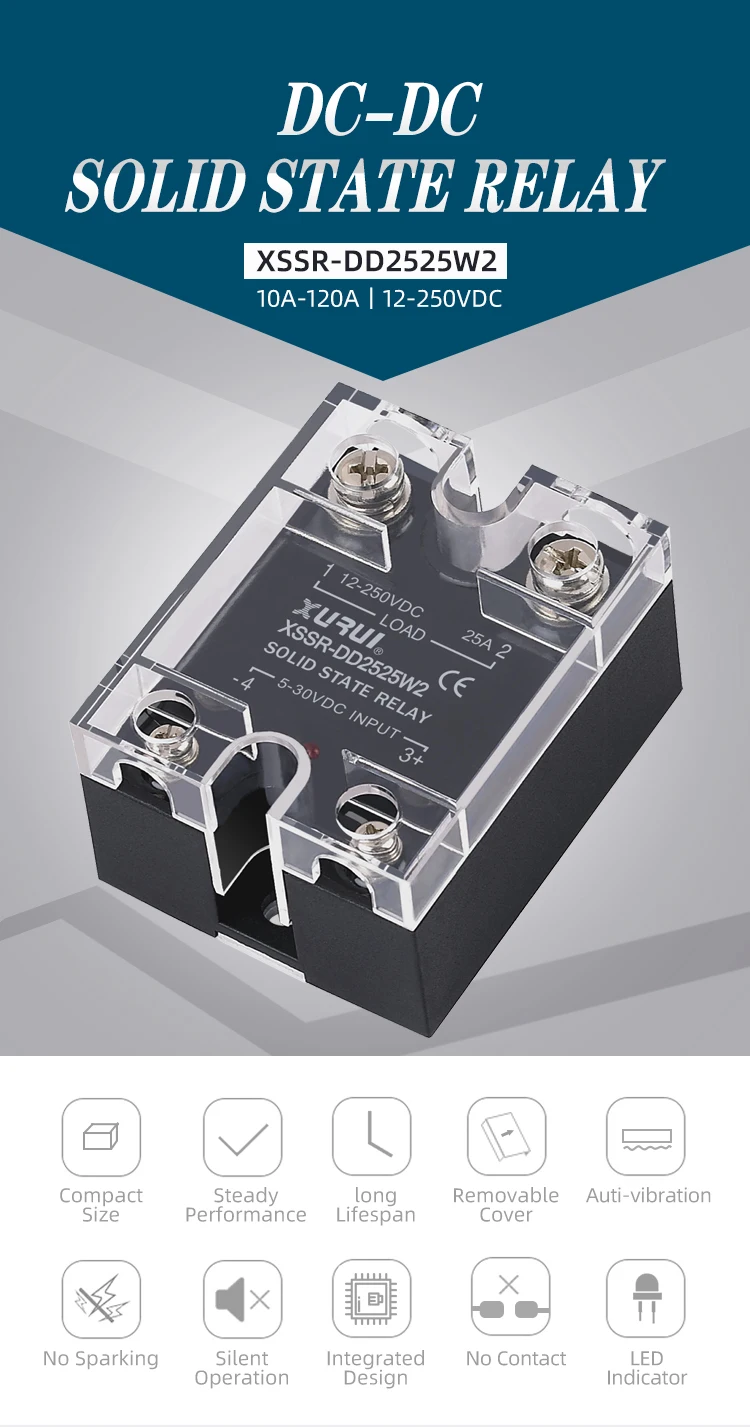 Igbt 12v,24v Dc To Dc Solid State Relay - Buy Dc Solid State Relay,12v ...