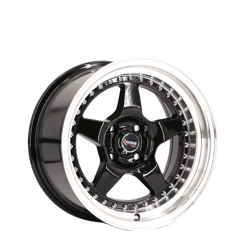Wholesale Gravity Casting Deep Dish Milled Lip 15 Inch Rims Wheel