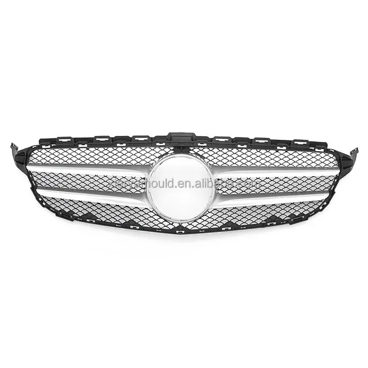 Mercedes C-Class W205 Front Bumper Assist Without Camera Hole