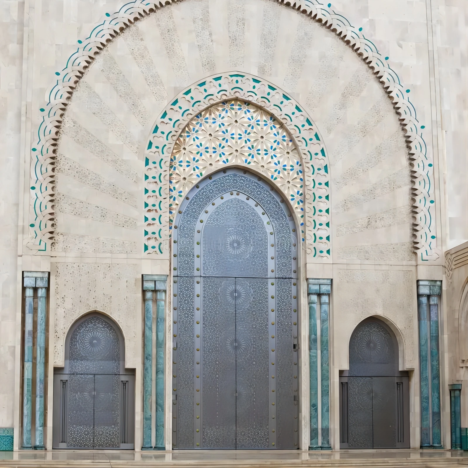 Sturdy Wrought Iron Gate Designs for Mosque & Church