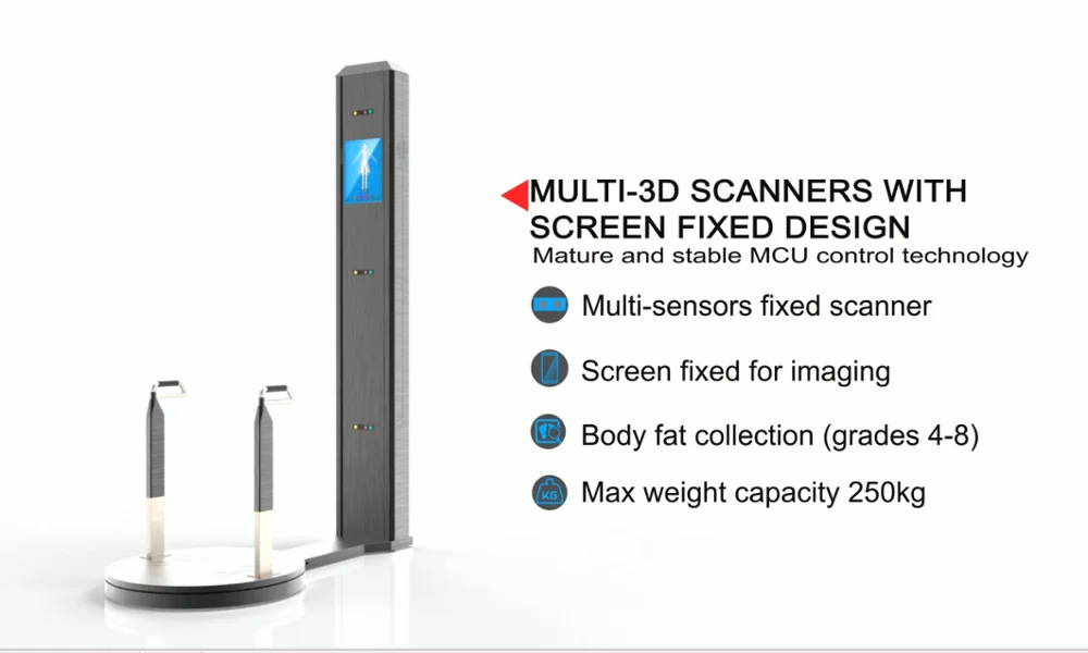 Turntable-BKL Customized Electric 3D Body Scanning System With ...