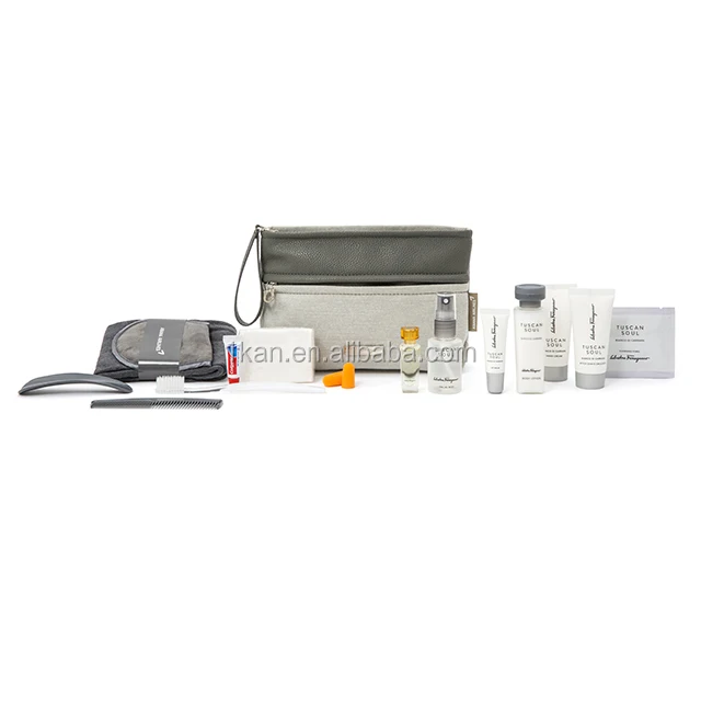 First Class Airline Amenity Kit Travel Kit - Buy Amenity Kit,First ...