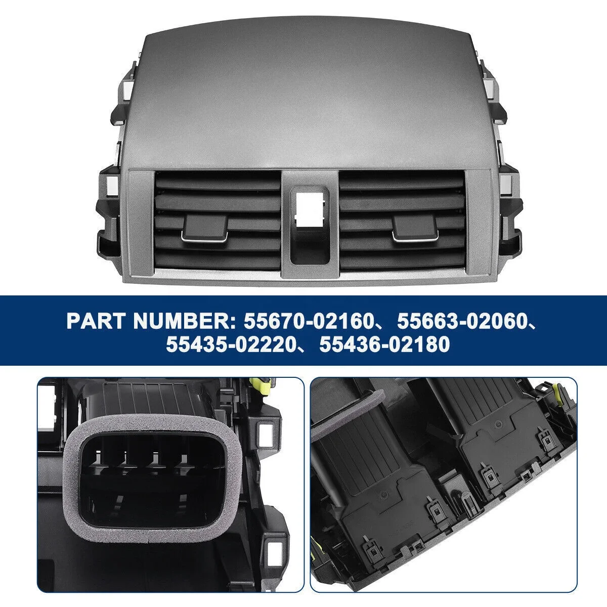 Car Parts Air Conditioning Vent Panel Center Dash A/c Outlet For 2007 ...