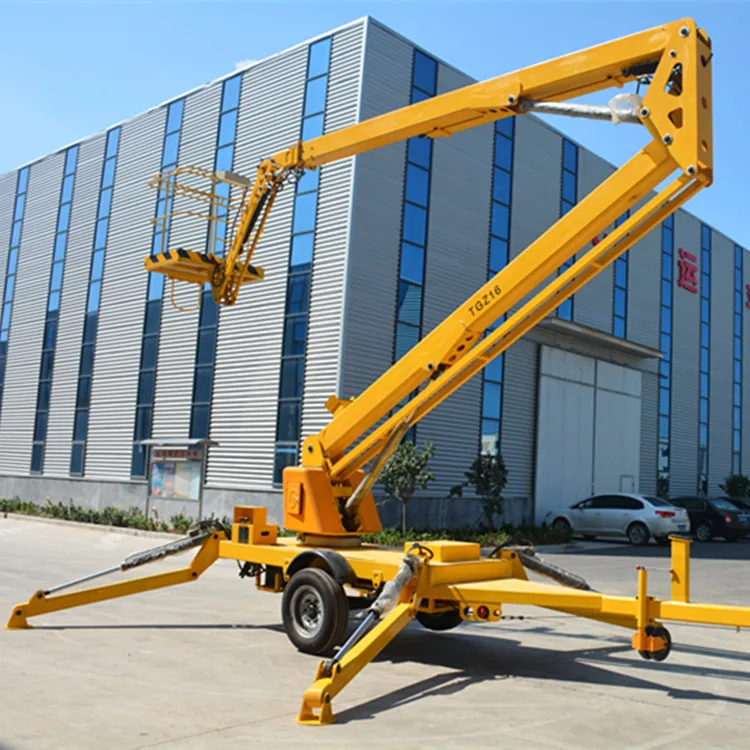 Trailer Mounted Mini Boom Lift