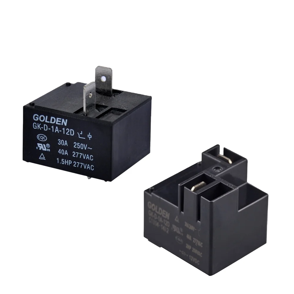 Golden Relay Gk-d-1a-12d Pcb Control Board 30a 40a Ac Dc Spno 12vdc ...