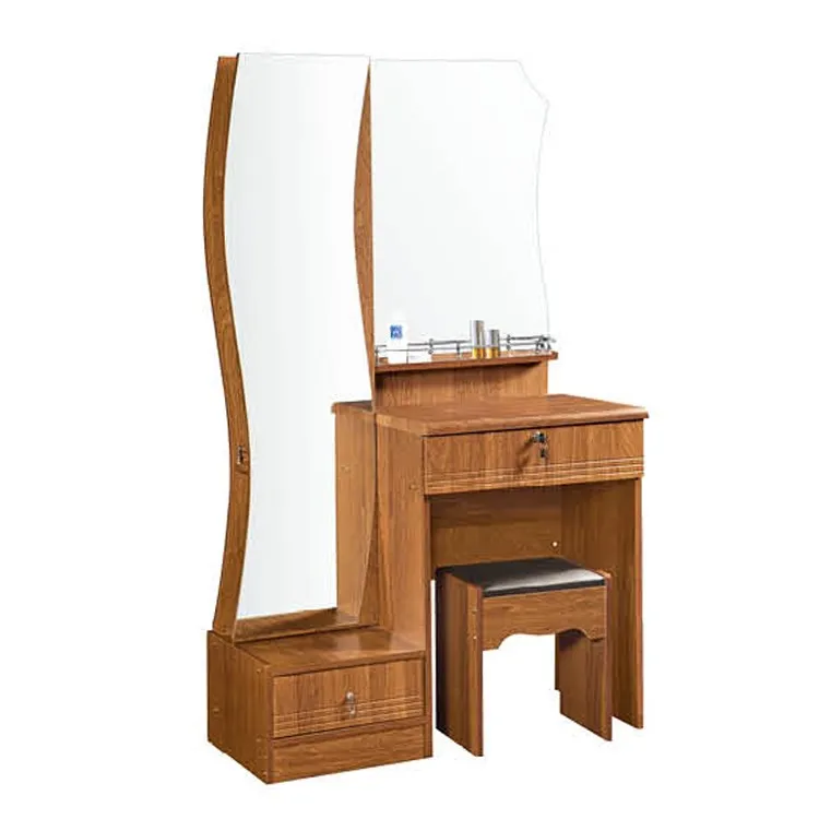 Classic Girls Wooden Dressing Table With Full-length Mirrors - Buy ...