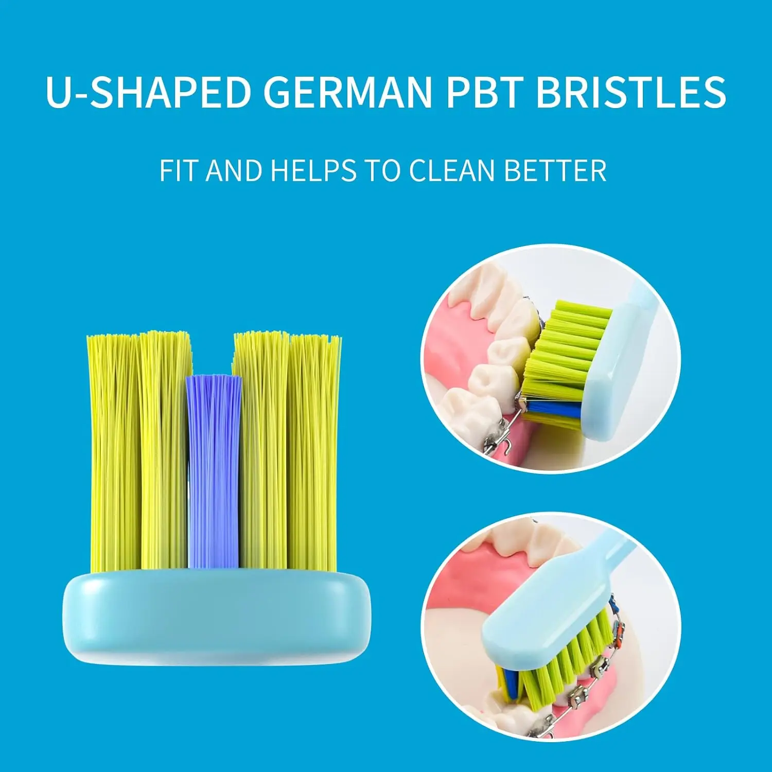 Oem Odm Orthodontic Toothbrush Orthodontic Orthodontic Toothbrush For ...