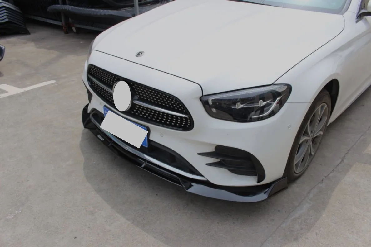 2021 Fandishi High Quality Front Bumper Lip For Mercedes Benz E Class ...
