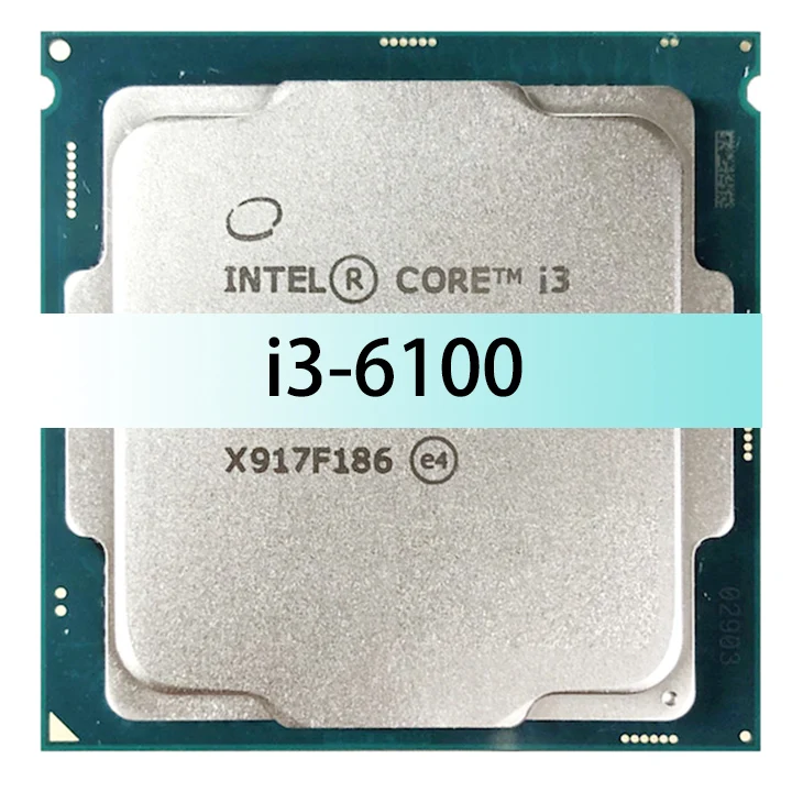 Used CPUs for Intel Core I3 6100 3.7GHz 3M Cache Dual-Core 51W SR2HG LGA 1151 I3 6100 Processor ...