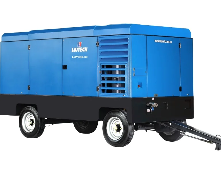 Liutech Luy350-30 Screw Air Compressor For Water Well Drilling Machine ...