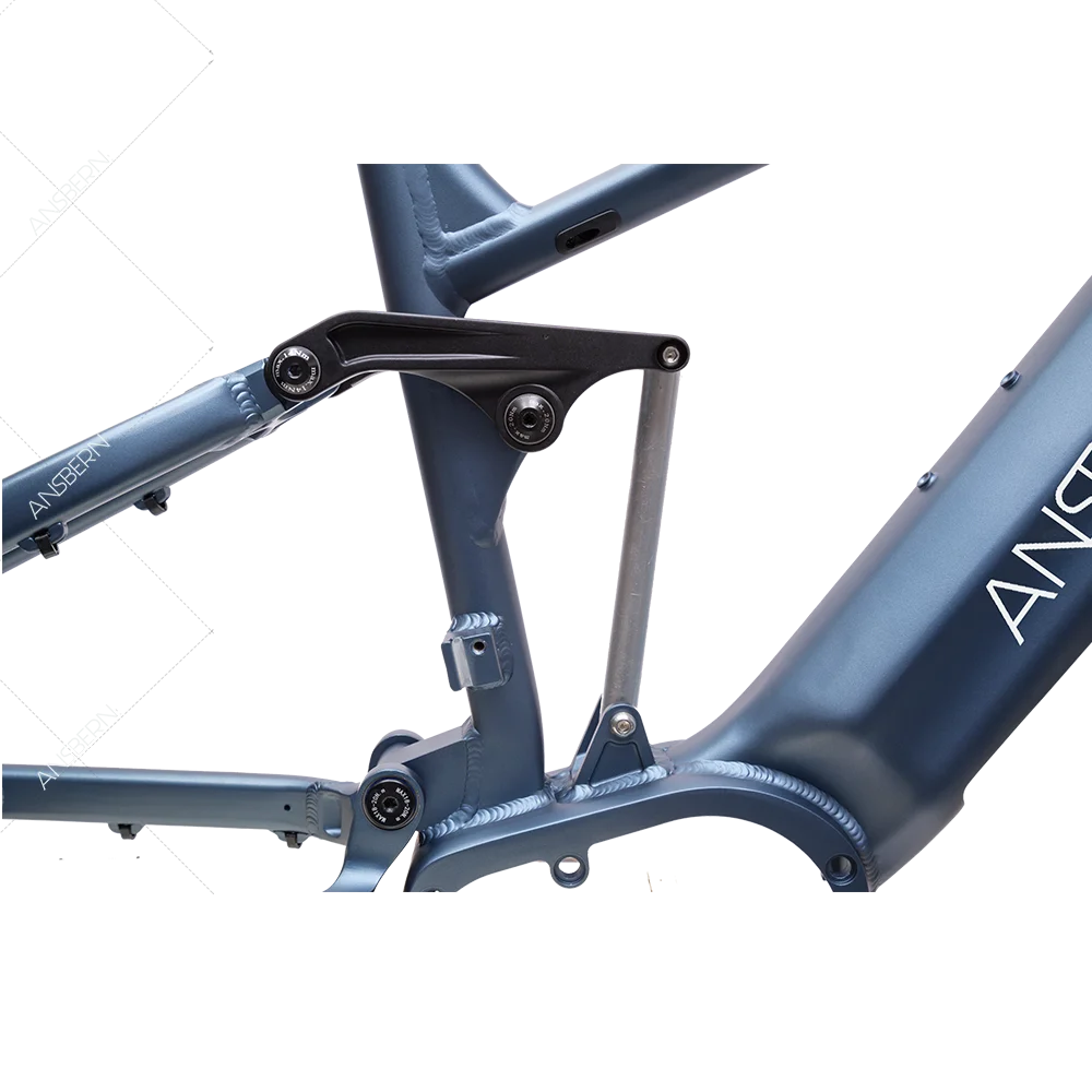 2023 New Design Emtb Full Suspension Middle Drive Ebike Frame Electric ...