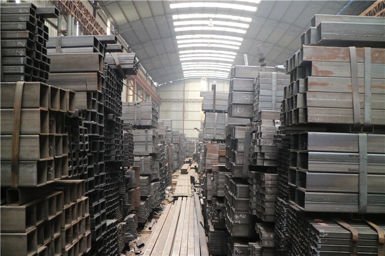 Black Iron square Tube/pipe Rhs Steel Profile Factory Price for ...