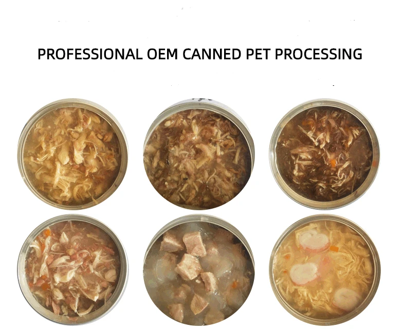 OEM Pet Canned Food - Nutritional Snacks for All Cats