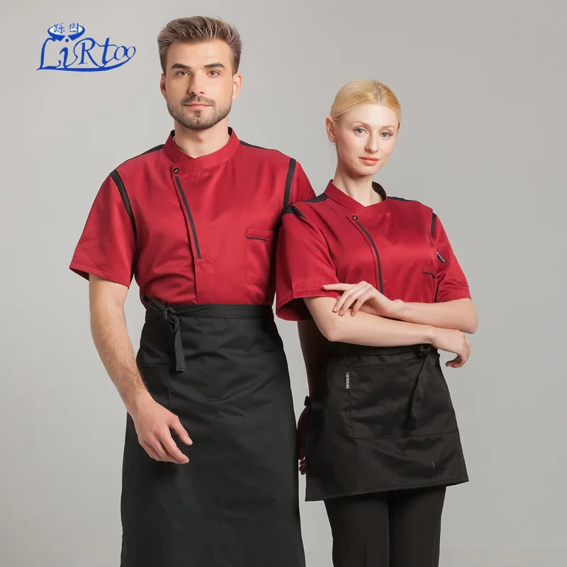 Jacket Chef Kitchen Restaurant Cooker Uniform Designs Dress Shirts ...