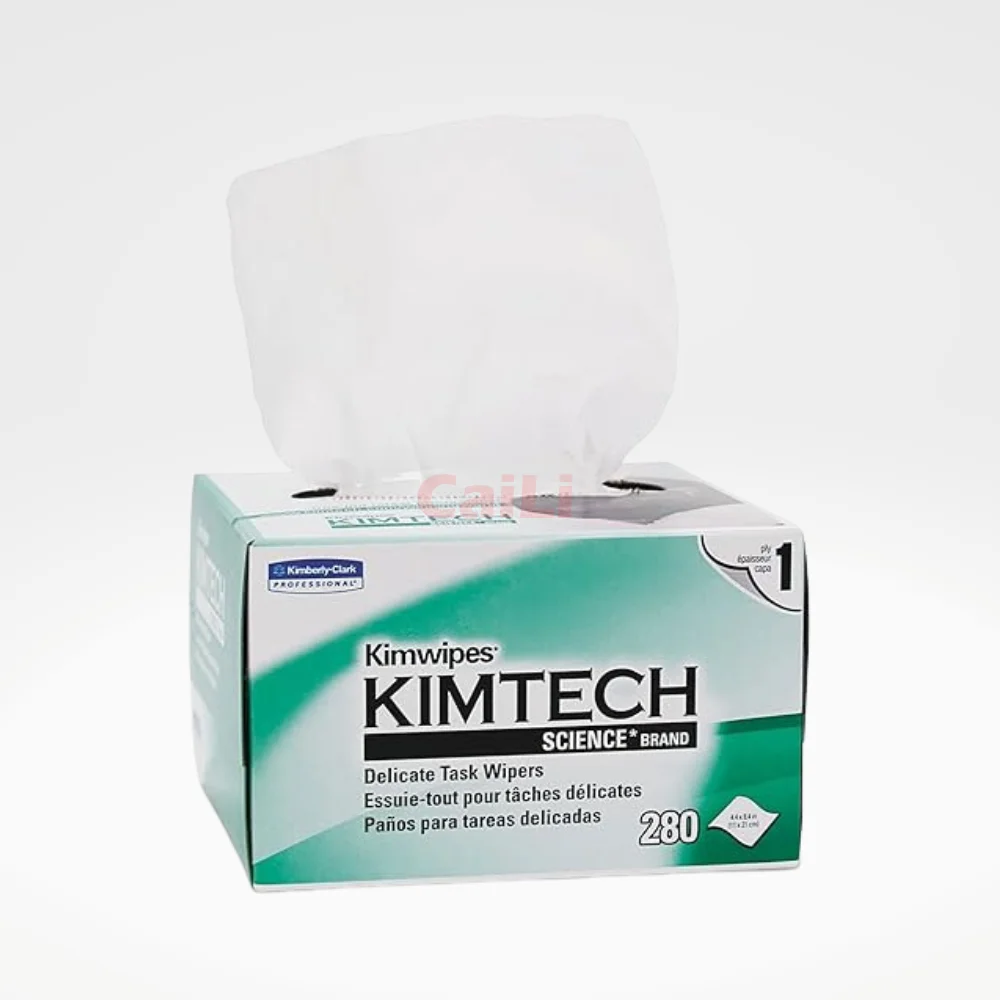 280 Pcs/pack Wipes Kimtech Kimwipes Fiber Cleaning Paper Optical End ...