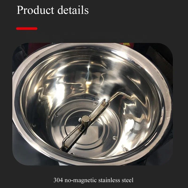 Electric Chef Machine 10l Keys Stainless Steel Flour-mixing Motion And ...