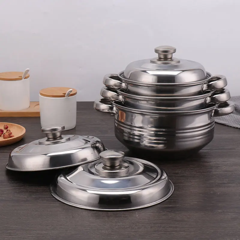 S/S 410 Cookware Sets - Durable, Sustainable, and Versatile