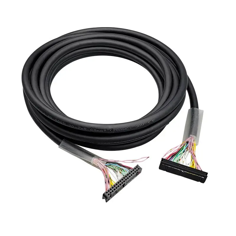 Plc Module Cable Idc Breakout Board Extension Data Cable Round Wires ...