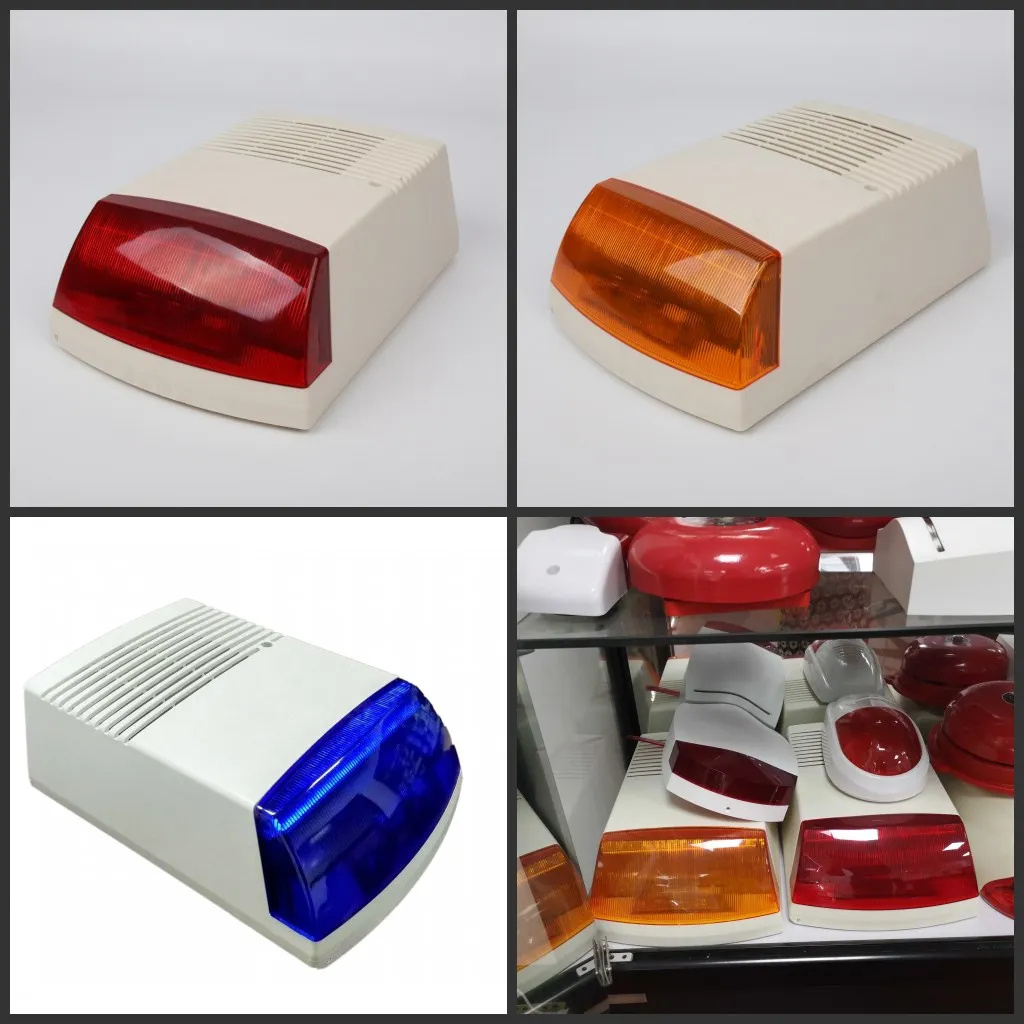 Big Size 12v Wired Siren External Waterproof Outdoor Siren Alarm With ...