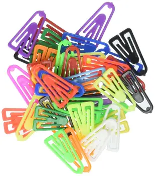 Triangle Plastic Paper Clips,1-3/8 Inch,Assorted Colors - Buy Plastic ...