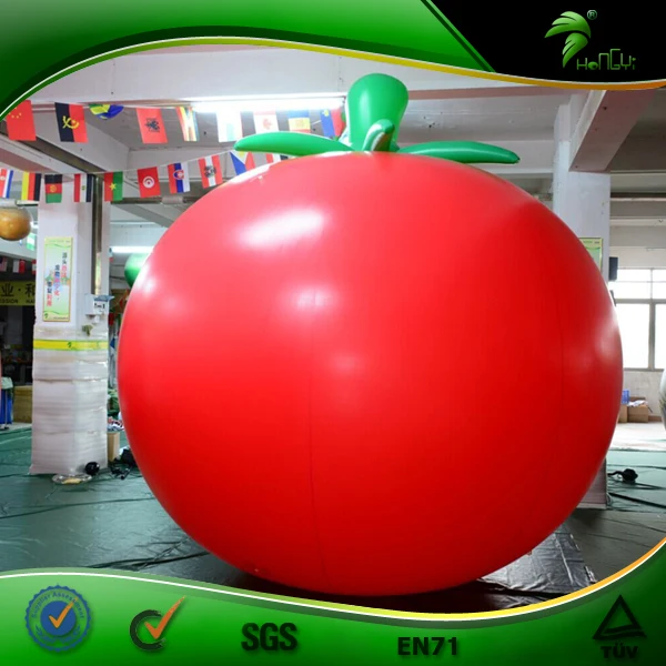 Realistic Inflatable Tomato Custom Air Sealed Inflatable Vegetables ...