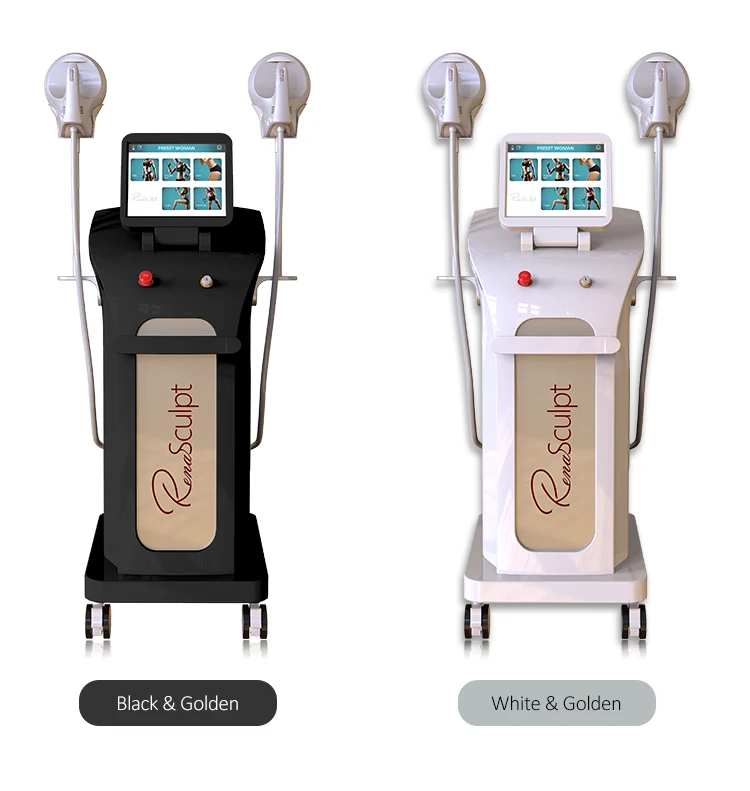 2021 Renasculpt 2 Handle 10 Tesla Muscle Build Loss Weight Ems Muscle ...