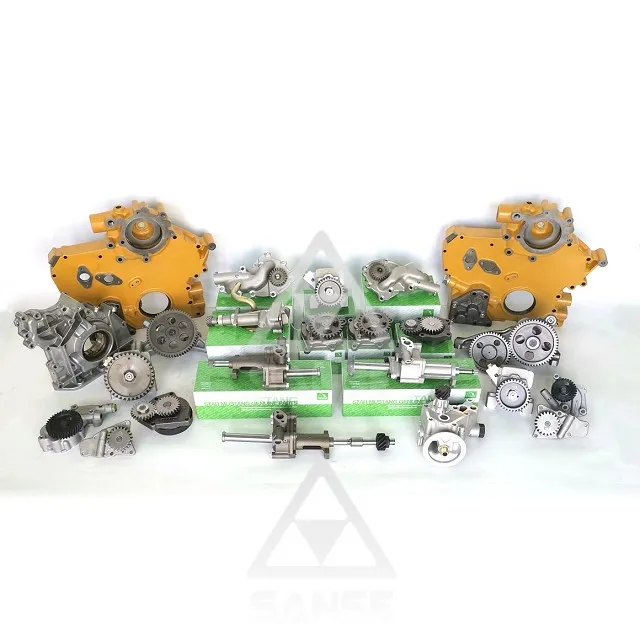 Sanse High Quality 4D31 diesel Engine Oil Pump ME014603 for HD450 ...