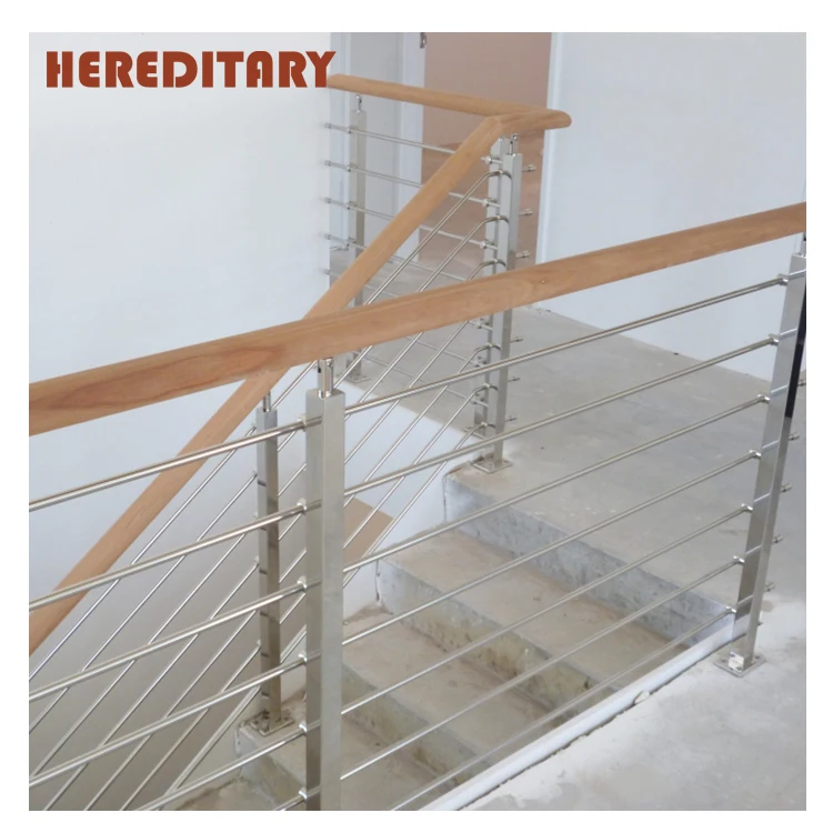Stainless Steel Horizontal / Vertical Pipe Railing Design - Buy ...