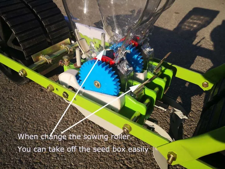 Single Row Manual Vegetable Seeder - Precision & Efficiency