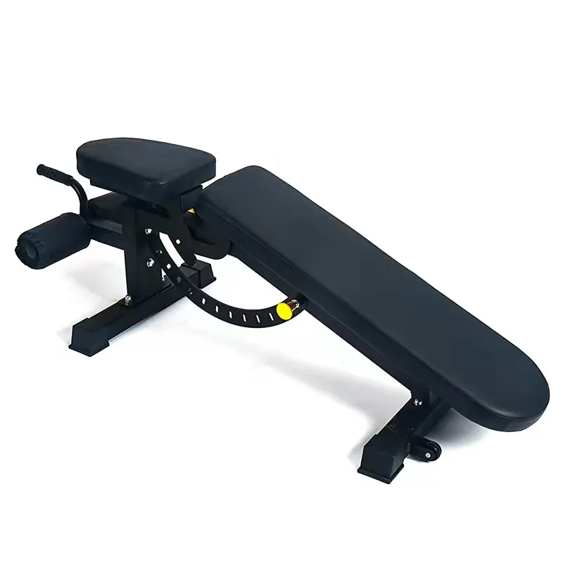 Foldable Dumbbell Flat Bench with Pivots - Adjustable Training Bench