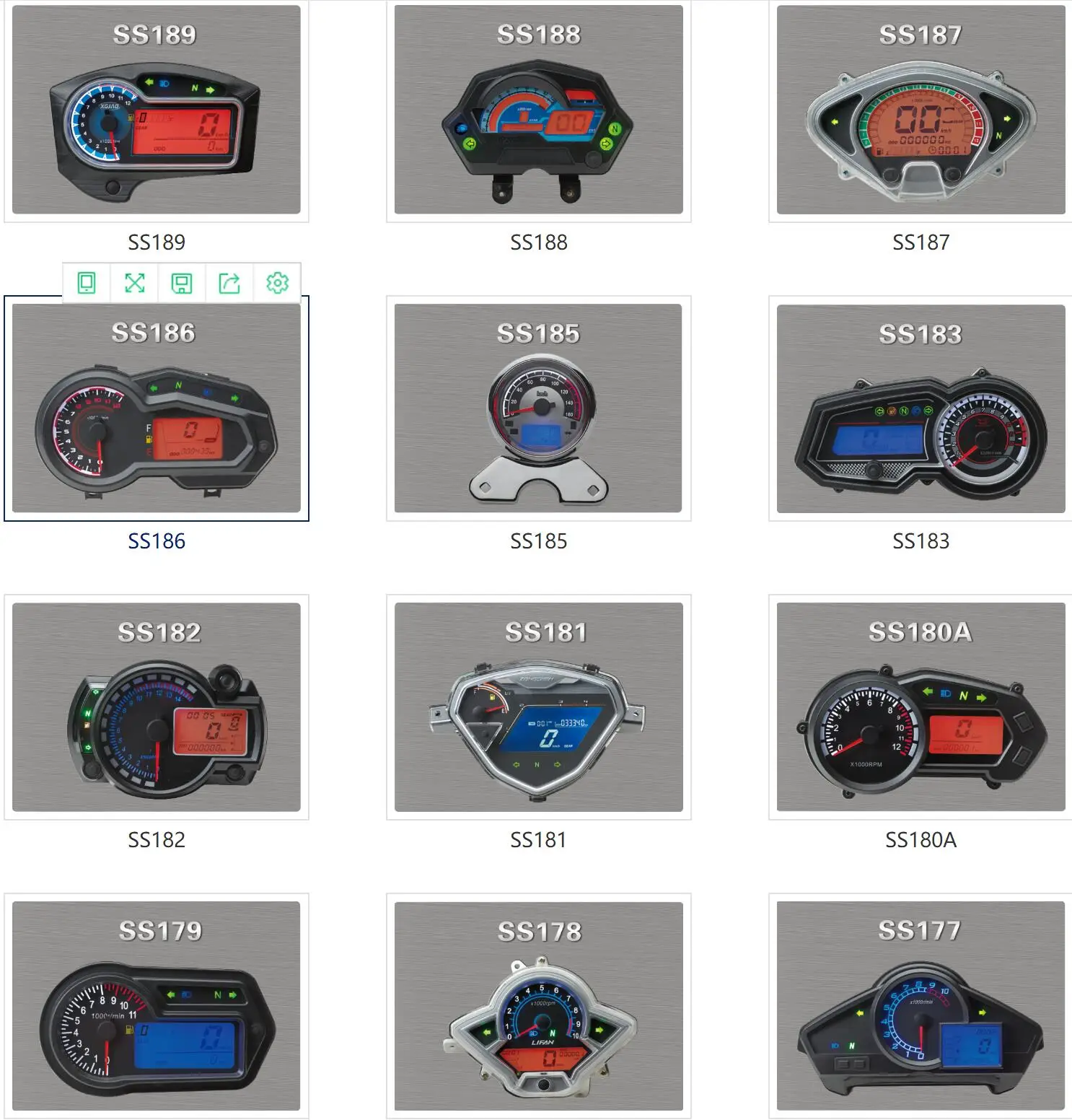 Great Quality Lcd Display Motorcycle Speedometer 5 Inch Tft Screen ...