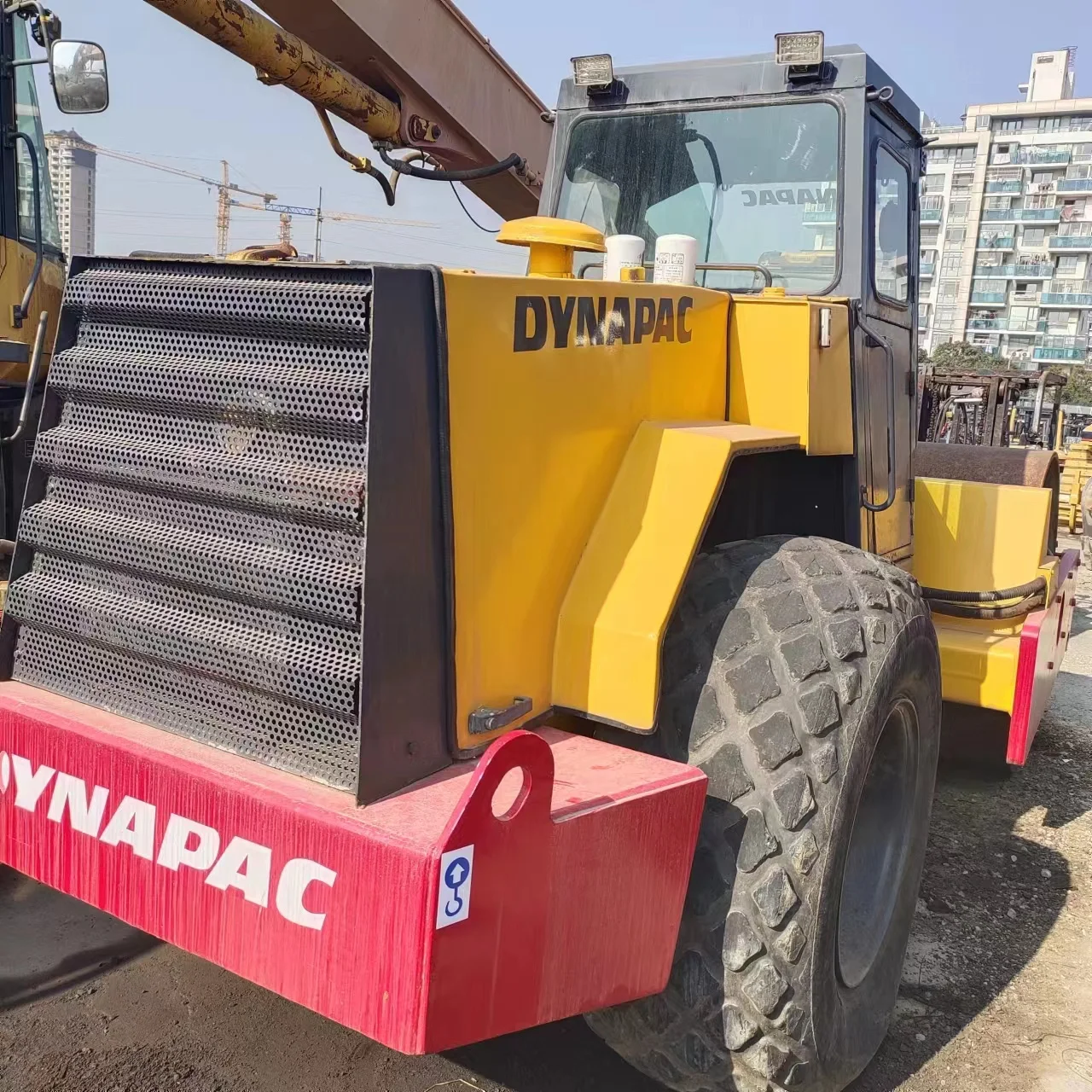Original Sweden Dynapac Single Drum Roller Ca30d 14 Ton Compactor,Used ...