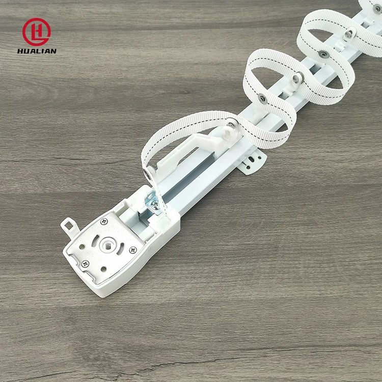 Smart Curtain Motor Ceiling Installation Motorized Ripple Fold Curtain ...