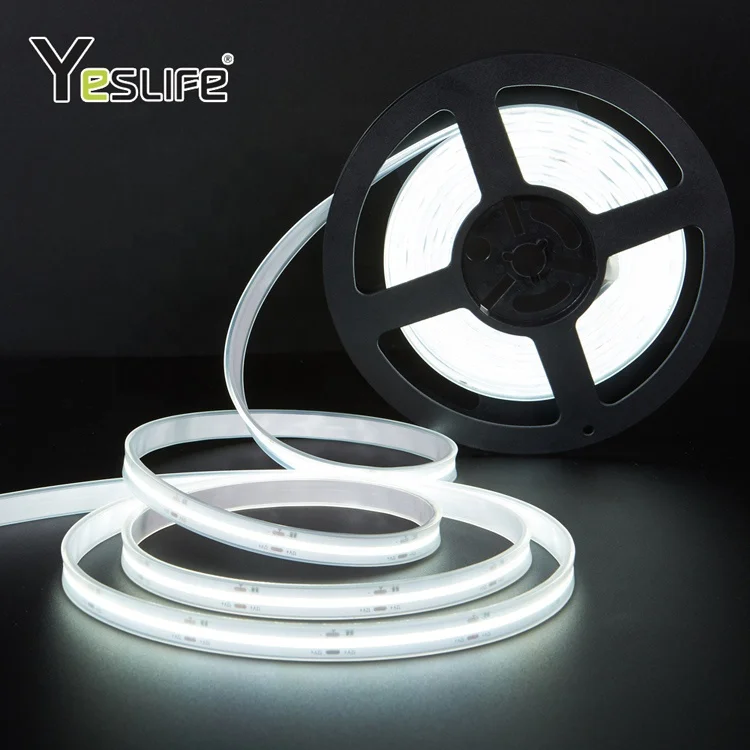 Flip Chip Cob Led Strip Light Dc24v 10w Outdoor Waterproof Ip65 ...