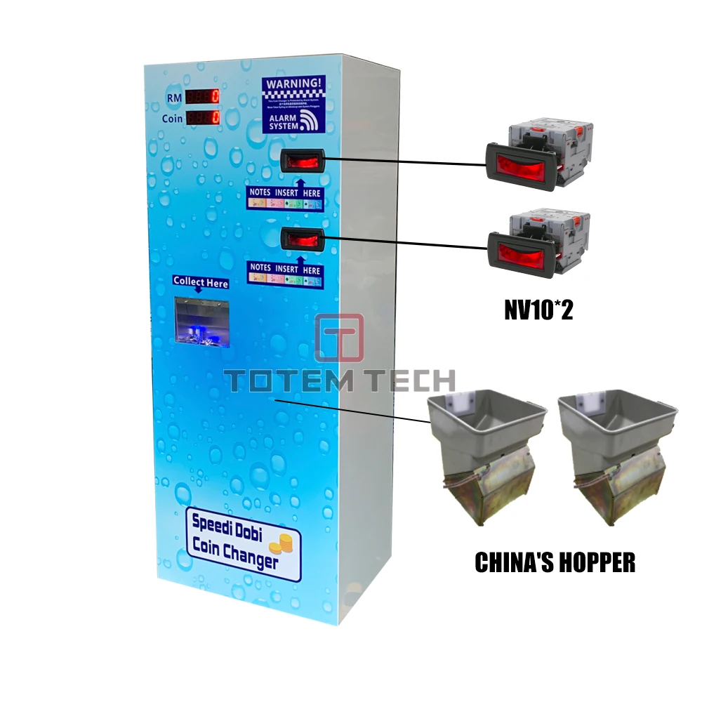 Professional Manufacturer Smart Bill Acceptor Machine Bill to Coin ...