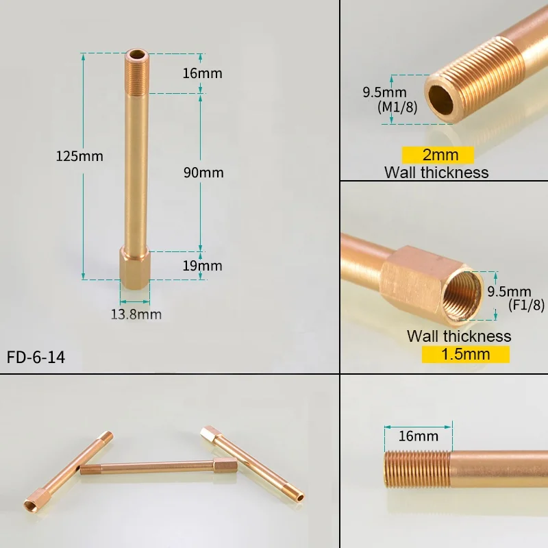 Brass Pneumatic Pipe Fitting And Automatic Brass Thread Extension ...