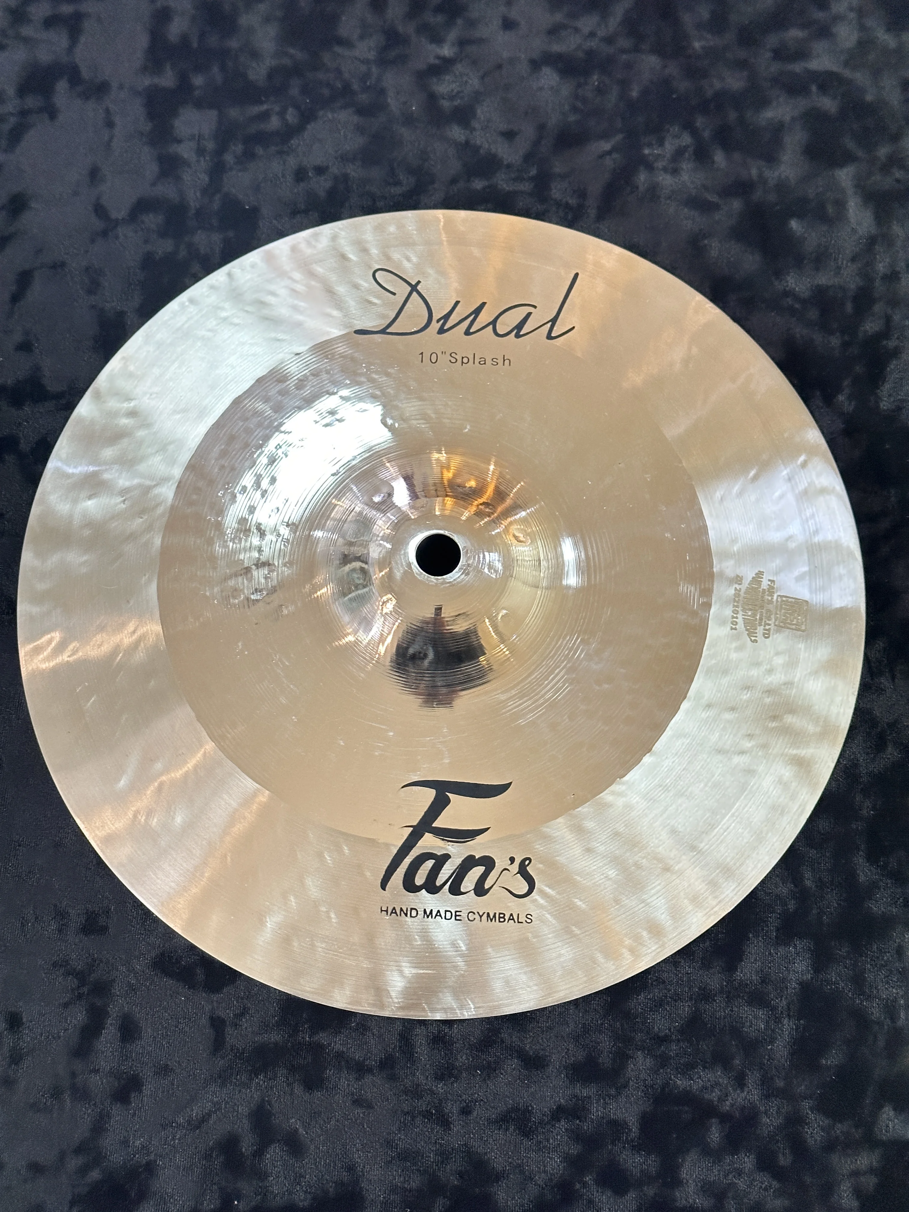 FANS B20 10" Splash Cymbals - 100% Handmade Dual Series with ...