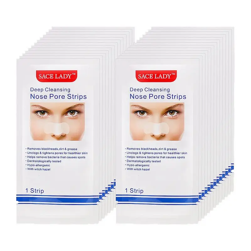 Black Dots Nose Strip Blackhead Remover Nasal Sticker Sheet Head Nose ...