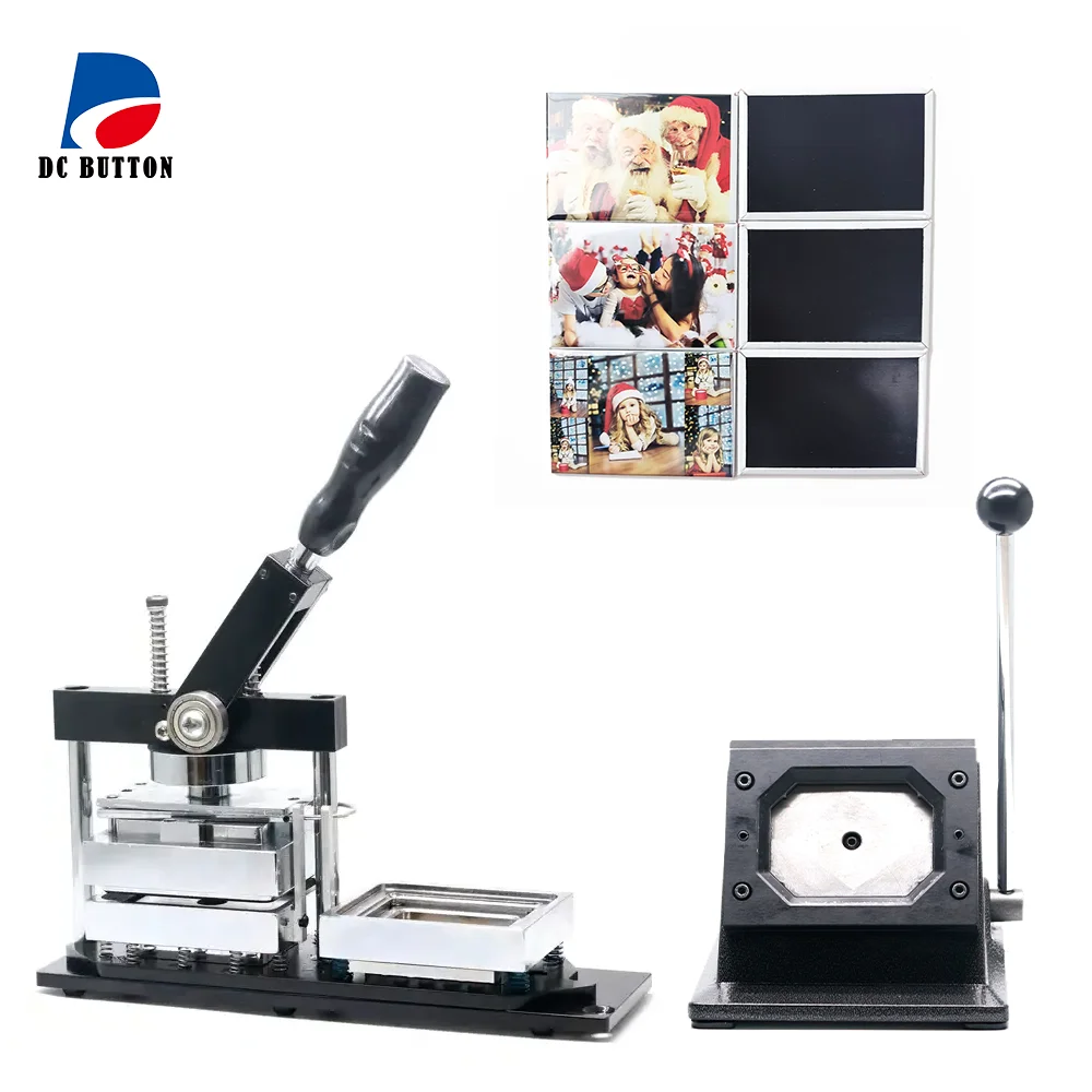 Fridge Magnet Making Machine - DIY Kit with 500pcs Materials