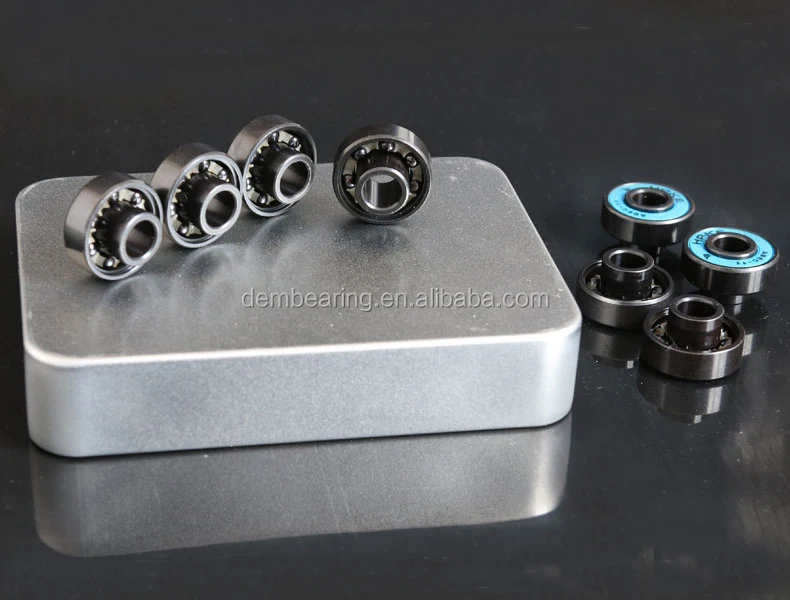 High Speed 608 Bearing - Hybrid Si3n4 Ceramic Skateboard Bearing