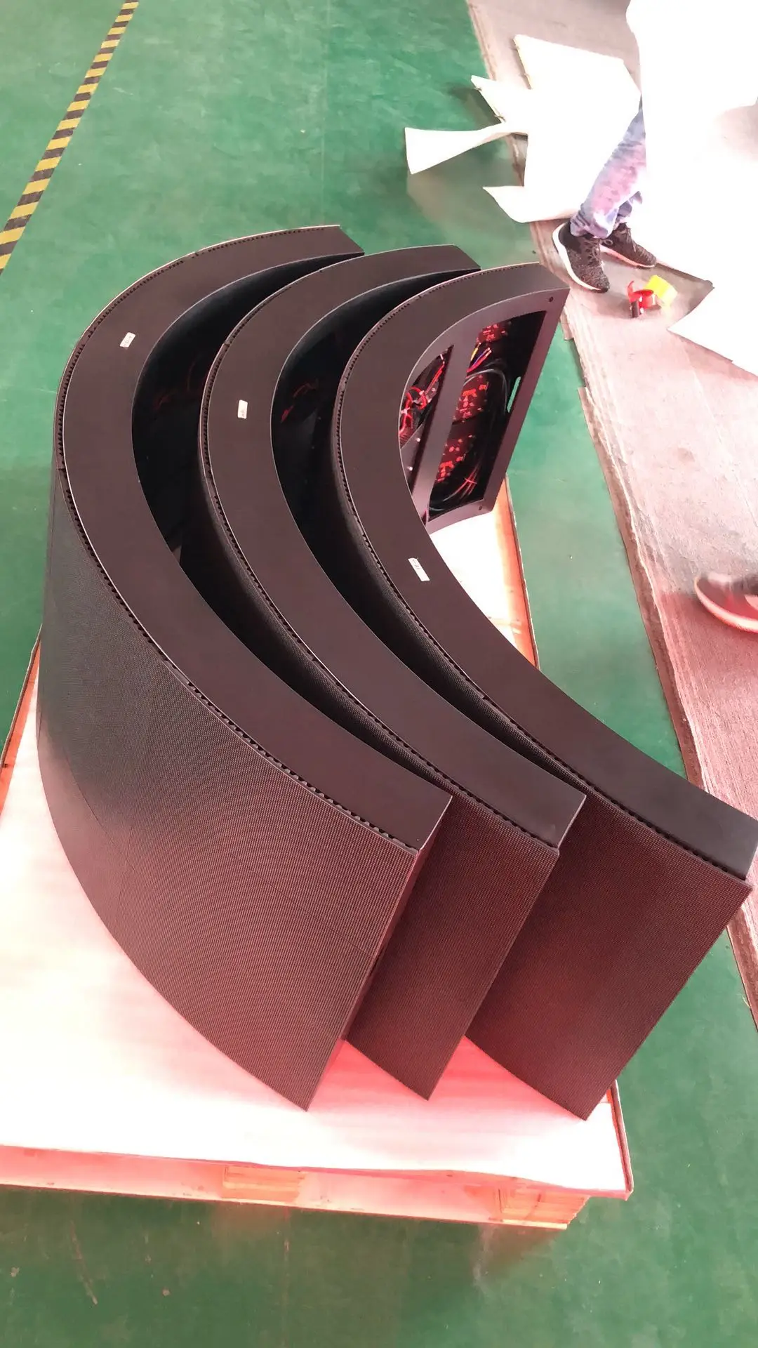 P2 P2.5 P4 Indoor Soft Modules Circular Arc Led Video Screen Parameter ...