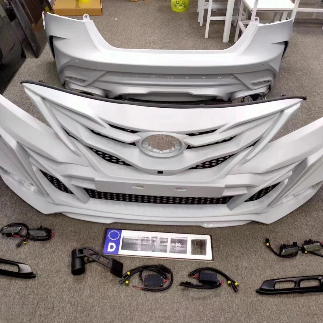 Wholesale Modified Parts Body Kit Face Lift Upgrade Style Front Bumper Front Grille For Toyota ...