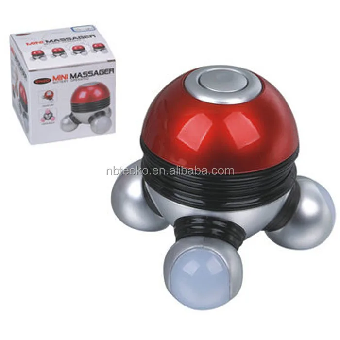 Handheld Mini Electronic Full Body 3 Balls Vibrating Massager - Buy ...
