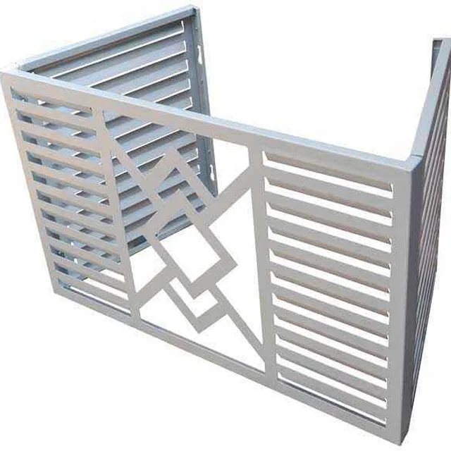 Aluminum Laser Cut Decorative Metal Fencing for AC Covers